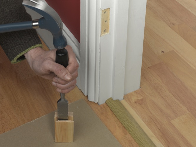 Julian Cassell's DIY Blog » Blog Archive Filling old hinge positions ...