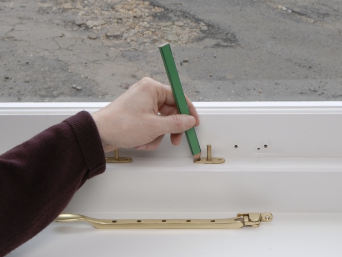 Julian Cassell's DIY Blog » Blog Archive Changing a window stay and ...