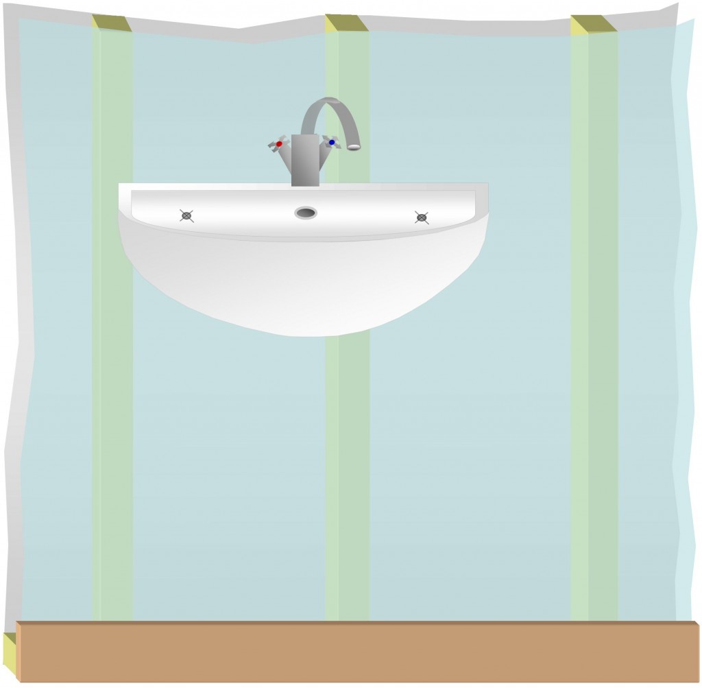 Julian Cassell's DIY Blog » Blog Archive Fitting a wall mounted basin ...